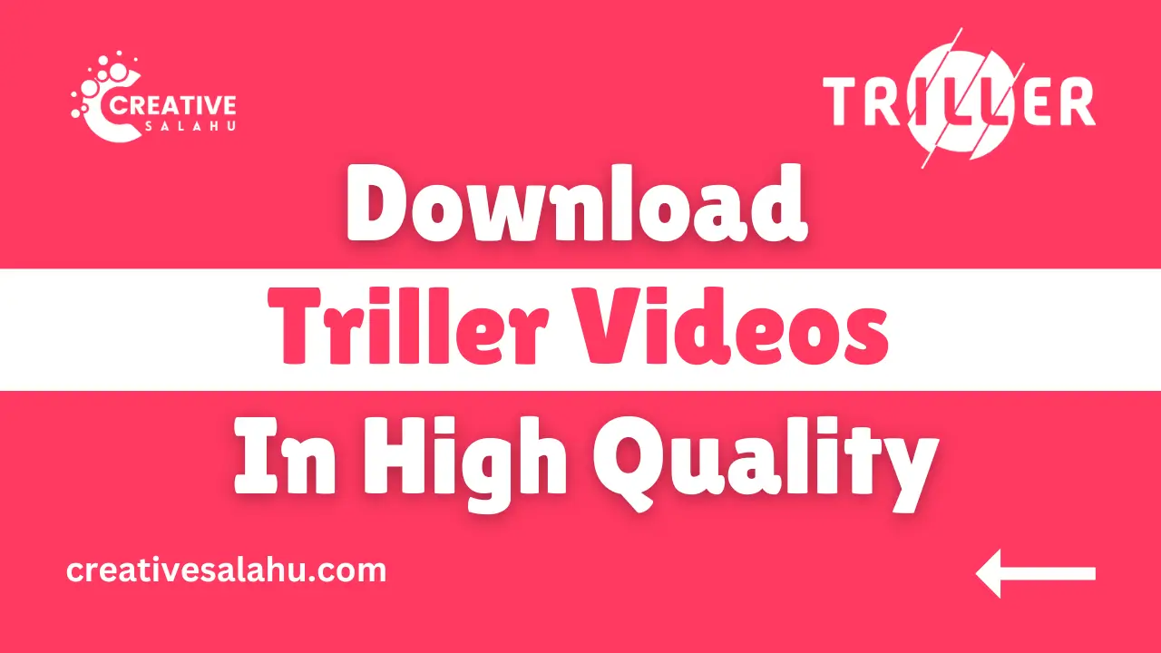 Download Videos From Triller in HD | Creative Salahu